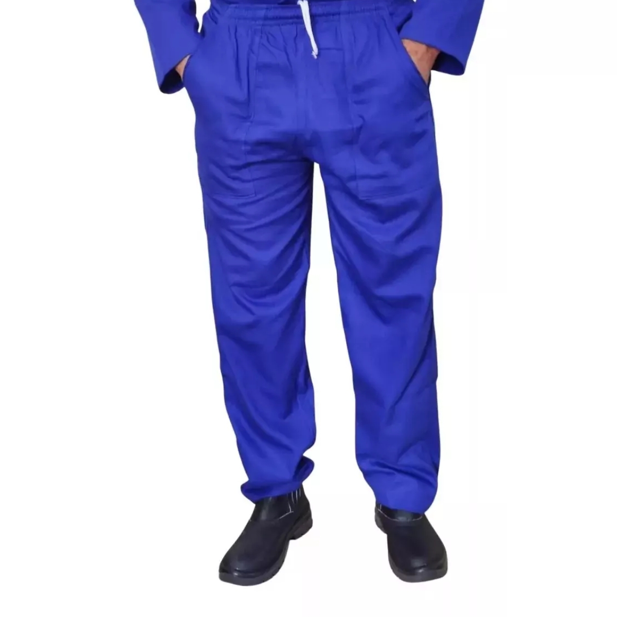 Calça Brim Pesado Azul Royal Uniforme Profissional 29 - Calça Brim ...