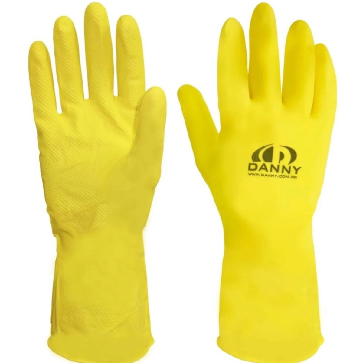 Luva Silver Grip Danny Látex Natural Sem Forro DA-360 CA 40730 144 ...