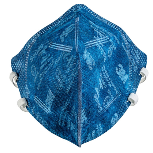 Respirador 3M 9820 BR Dobrável PFF2 Sem Válvula CA 41514 235 ...