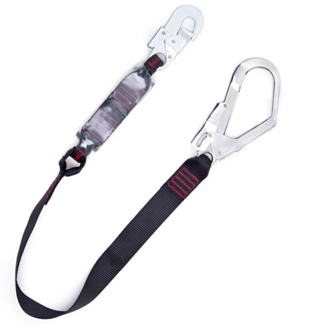 Talabarte Simples "I" em Fita com Absorvedor de Energia gancho 55mm 261 ...