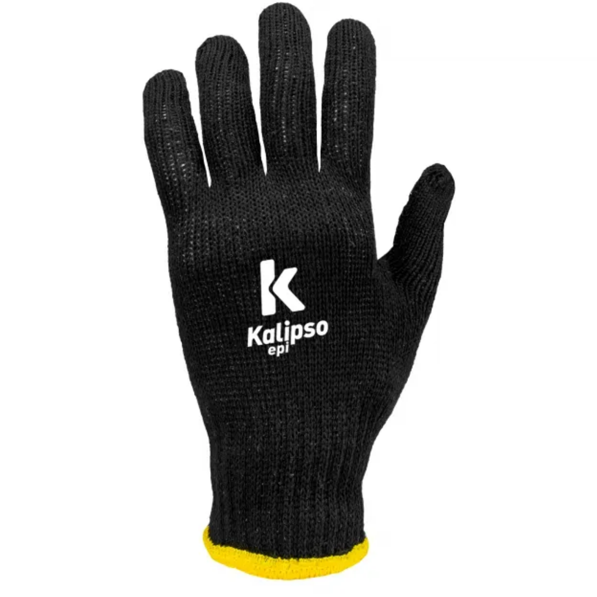 Luva Tricotada Algodão Tatex sem Pigmento Preta CA 34492 Kalipso 279 ...