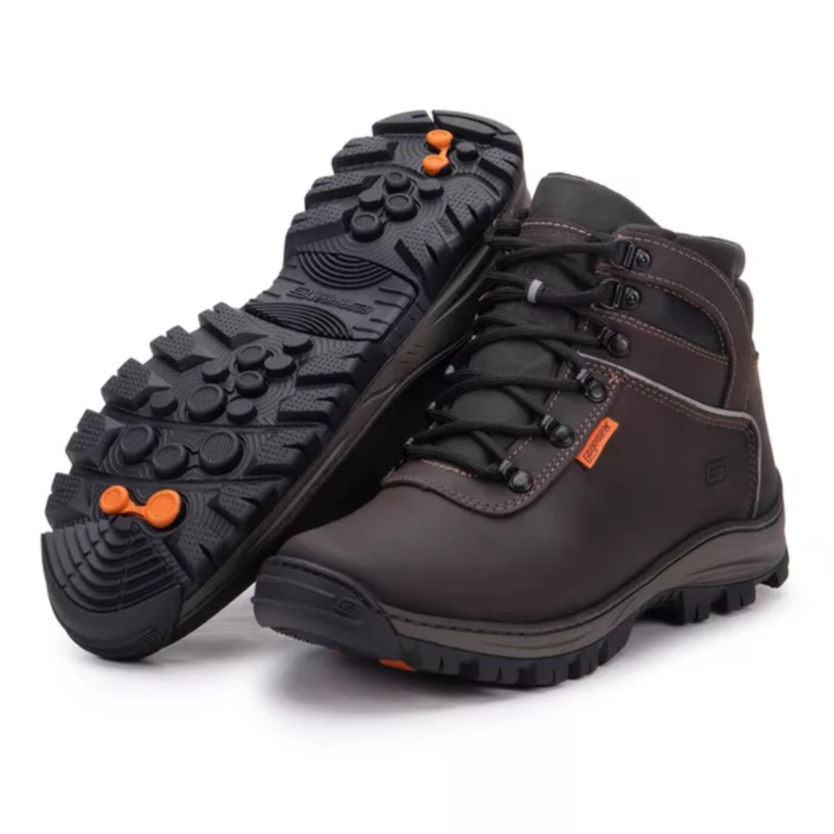 Bota Segurança Adventure EPI CA Gogowear 100% Couro ref Odax cor Café ...