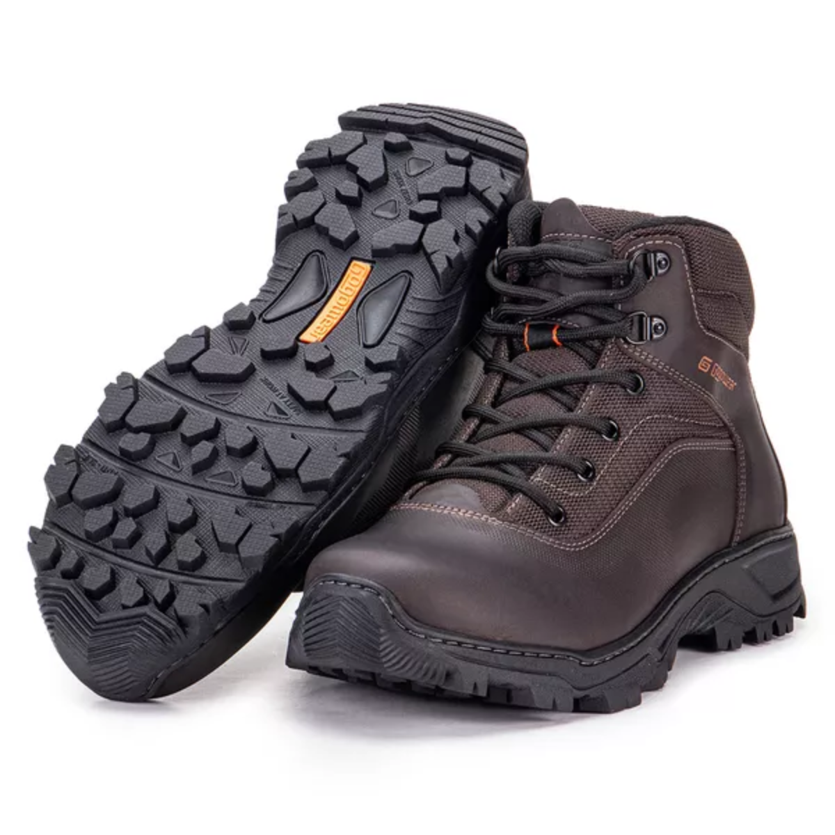 Bota Segurança Adventure EPI Gogowear 100% Couro ref Seixo cor Café ...